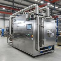 China PLC Control Vacuum Microwave Dryer 30-50KW 380V 1-10T/h Capacity Stainless Steel for sale