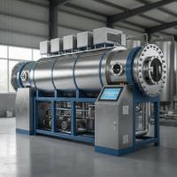 China Industrial Microwave Vacuum Drying Equipment 380V 10T/h Capacity for sale