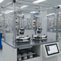 China Industrial Dual-Head Spin Coating System 100-3000 rpm Customizable Chuck 450 mm Substrate for sale