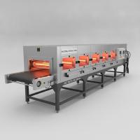 China Industrial IR Drying Tunnel for Screen Printing Inks Customizable Belt Width 400-2000mm Heating Zones for sale