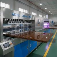 China Curtain Coating Line for Flat Furniture & Wood Panels – Customizable Width up to 1300mm with High-Gloss UV Finish for sale