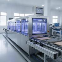 China Continuous 172nm Excimer Soft-Touch Coating Line for Wood & Panels – Customizable Width (600-2100mm) & Gloss Level (1-10 GU) for sale