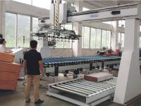 China 3800mm Roller UV Coater System with 20m/min Speed for Digital Printing Board Loading & Unloading for sale