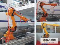 China Automatic Robotic Spray Painting System 380V 50HZ with ISO9001 and CE Certification for sale