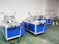 China ISO9001 20KW Surgical Mask Making Machine with 1800KG Weight and 17.5x9.5cm Production Capacity for sale