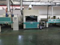 China 380V 28kW Automatic Spray Coating Machine with Conveyor System - 1300mm Width, 1-5 m/min Speed for sale