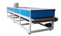 China Spot Grass Green UV Coating Line with 1320mm Width and 5-20 m/min Speed - ISO9001 Certified Automatic Printing UV Machine for sale