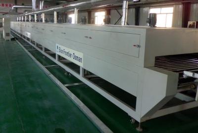 China 50kW Stainless Steel Infrared Drying Machine with 1320mm Width and 100℃ Temperature Control for sale