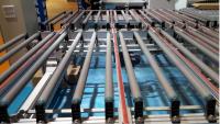 China 10m/Min 1320mm Width Curing Photoelectric Transverse Conveyor for sale
