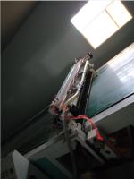 China 620mm Pneumatic Curtain Coater with 50m/min Speed and Pulley Structure for Industrial Coating Applications for sale
