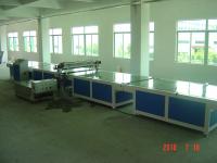 China 60KW 380V Four-Stage Curtain Coating Machine with 80m/min Conveying Speed for Shoe Materials & Electronics for sale