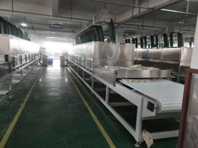 China Industrial Microwave Drying Machine 85KW Food Drying Equipment with PLC Control for sale