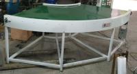 China 90 Degree Rotating Automatic UV Coating Machine OSM-ZH-1320H | 2800mm × 2800mm × 1800mm | 1.5KW 380V for sale