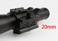 China ANS 3 - 9X40E Illuminated Reticle Scope 1 / 2MOA Matte Finish With Side Rail for sale