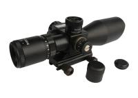 China Red Laser Budget Scopes For Long Range Shooting , 20mm Mount Long Distance Scopes for sale