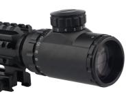 China Outdoor Illuminated Long Range Hunting Scopes 50mm Objective Diameter R14 Reticle Type for sale