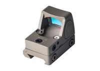 China 45mm Length Red Dot Scope LED Illumination Source Powered By 3V CR2032 Batteries for sale