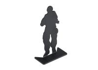 China Durable 66g Shooting Target Set , Steel Shooting Targets 80mm Height for sale