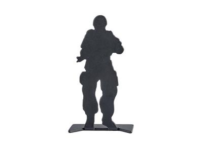 China Durable 66g Shooting Target Set , Steel Shooting Targets 80mm Height for sale