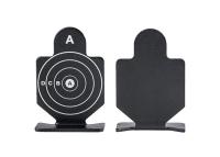 China ANS Metal Black Shooting Target Set Hunting Accessories / Durable Archery Target for sale