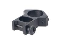 China 25.4mm / 20mm Tactical Rings And Mounts , One Piece Rings And Bases Twist Lock Design for sale