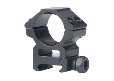 China 25.4mm Mount Tactical Scope Rings Black Color Easy Installation For Hunting for sale
