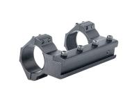 China 25.4mm High Profile Tactical Scope Rings Non Reflective Double Tube Scope Mount for sale