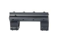 China 11mm Rail Size Tactical Scope Rings Full Alloy Metal With Quick Release Nut for sale