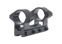 China See Through Type Tactical Scope Rings Double Tube 25.4mm Ring High Durability for sale