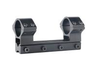 China See Through Type Tactical Scope Rings Double Tube 25.4mm Ring High Durability for sale