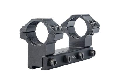China Military Style Quick Release Rings For Picatinny Rail , Scope Mounting Rings Non Reflective Black for sale