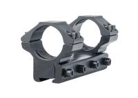 China ANS Rifle Scope Weaver Bases And Rings 11mm Rail Size See Through Design for sale