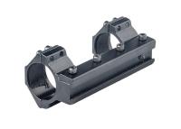 China Long Length Tactical Scope Rings 30mm Low Mount Black Matt Finishing for sale