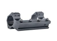 China ANS Rifle Tactical Scope Rings Long Length 25.4mm Black Shield Color for sale