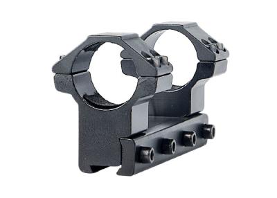 China ANS Rifle Tactical Scope Rings Long Length 25.4mm Black Shield Color for sale
