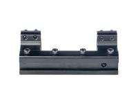 China High Strength Material Picatinny Rail Rings , 30mm Low Rings With Top Rail for sale
