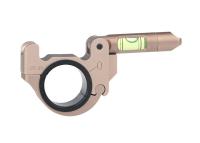 China Streamlined Tactical Scope Rings Bubble Spirit Level For 30mm / 25mm Tube for sale