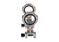 China ANS 25 / 30mm Picatinny Ring Mounts Universal Mount With Level Instrument for sale