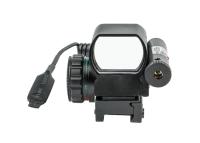 China Red Laser Holographic Reflex Scope 0.2kg Light Weight Fully Adjustable Windage for sale
