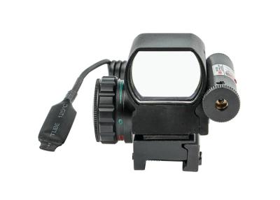 China Red Laser Holographic Reflex Scope 0.2kg Light Weight Fully Adjustable Windage for sale