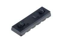 China Metal 8 Slots Keymod Picatinny Rail 20mm Width Easy Installation Black Color for sale