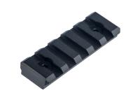 China Metal 8 Slots Keymod Picatinny Rail 20mm Width Easy Installation Black Color for sale