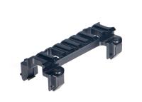 China 3.5 Inch Length Picatinny Rail Mount , Tactical Rings And Bases Low Profile For Discreet for sale