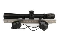 China M3 Red Illuminated Side Focus Scope Crosshair Differentiation 0.56kg Net Weight for sale