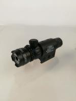 China Adjustable Green Laser Hunting Scope 25.4mm Tube Dia For Pistol Picatinny Rail for sale