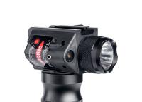 China Aluminum Alloy Grip Tactical LED Flashlight 0.35kg Light Weight Concentrated Illumination for sale