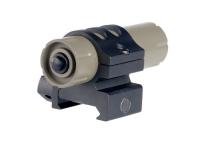 China ANS Metal Picatinny Rail LED Flashlight Remote Pressure Switch Operation for sale