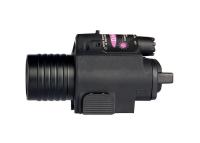China M6 Model Red Laser Tactical LED Flashlight Super Bright 93mm Overall Length for sale