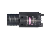 China M6 Model Red Laser Tactical LED Flashlight Super Bright 93mm Overall Length for sale