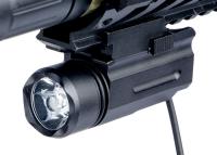 China Outdoor Strong Light Tactical LED Flashlight 0.10kg Net Weight For Hunting for sale